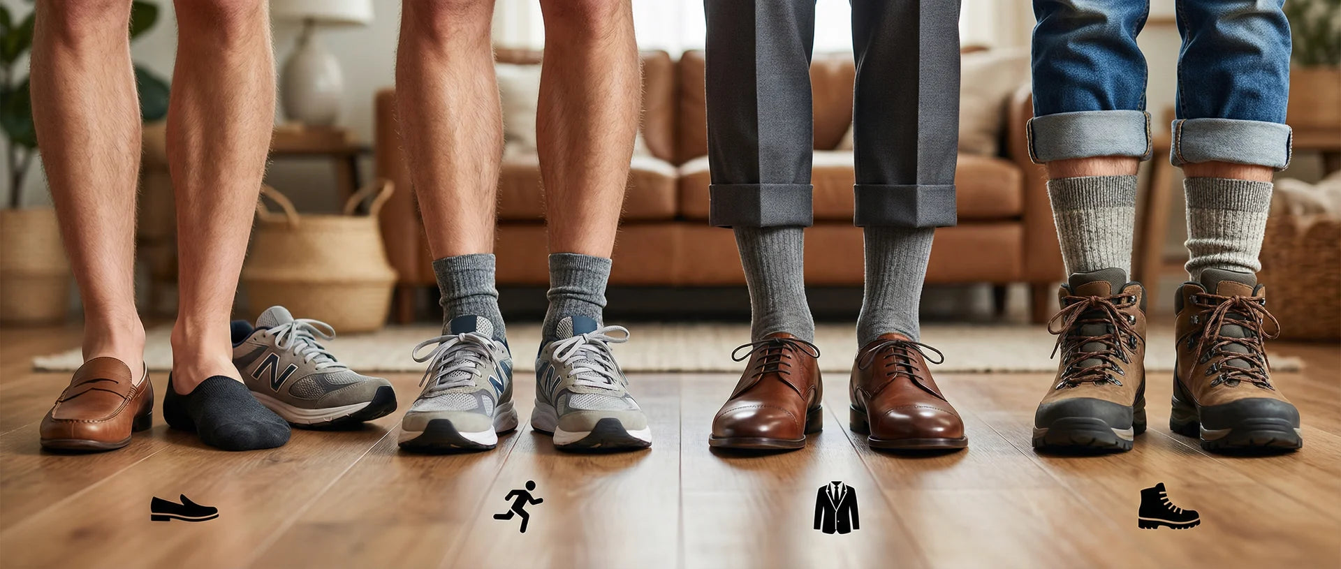 Sock Length Guide: No-Show, Ankle, Quarter, Crew & OTC Compared (2026)