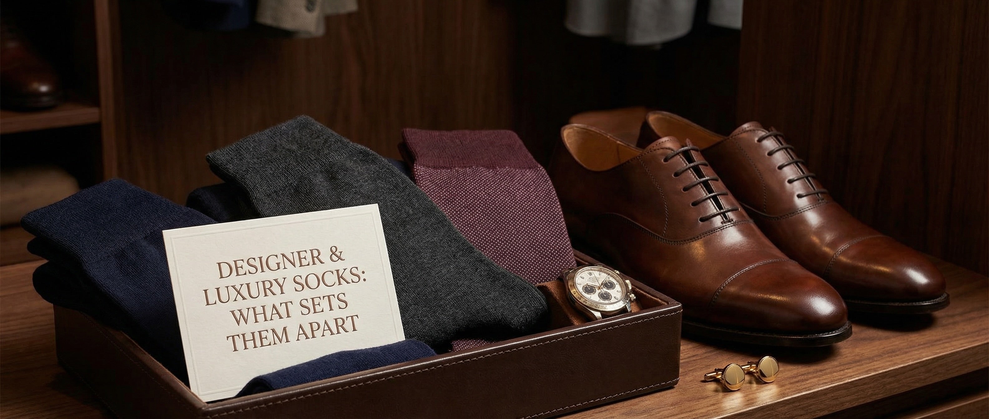 Designer & Luxury Socks for Men: What Makes Premium Worth It (2026)