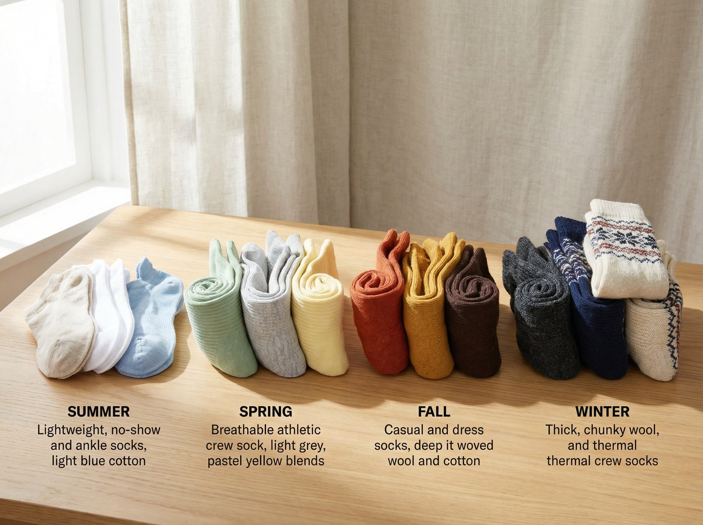 Socks for Every Season: Year-Round Comfort Guide | DeadSoxy
